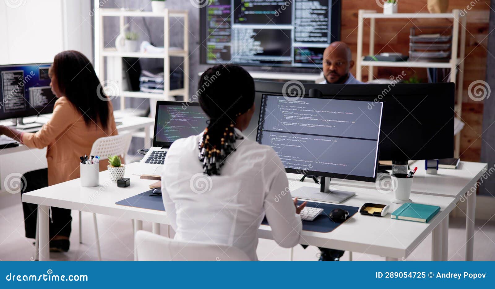African Business Team Working on Computer Stock Image - Image of ... African Business Team Working on Computer Stock Image - Image of ...