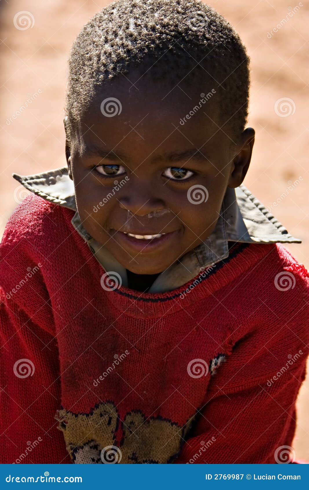 African child stock image. Image of sand, cute, friendship - 2769987