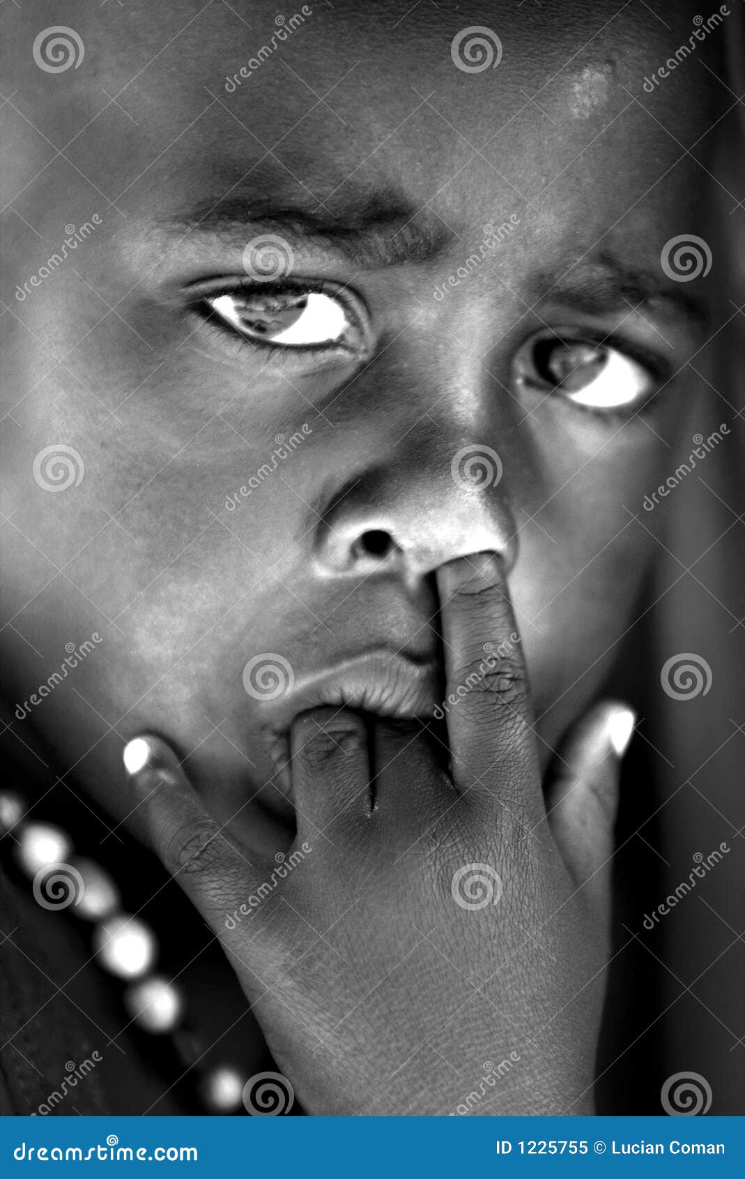 African child portrait stock image. Image of happy, infancy - 1225755