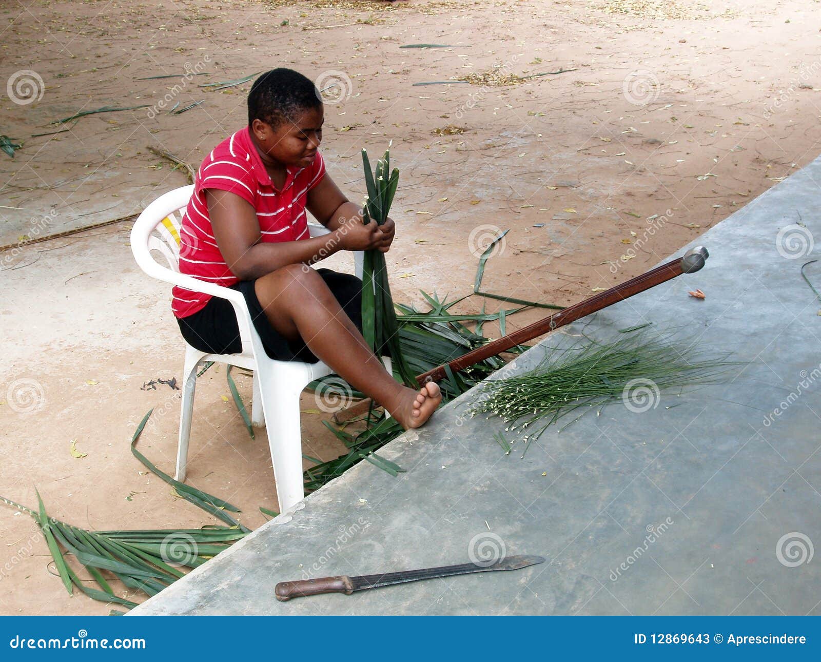 African child working editorial stock photo. Image of school - 12869643