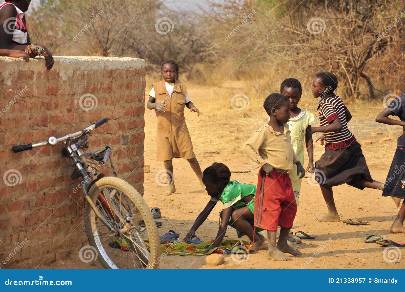 African Children Playing and Running Editorial Photography - Image of ...