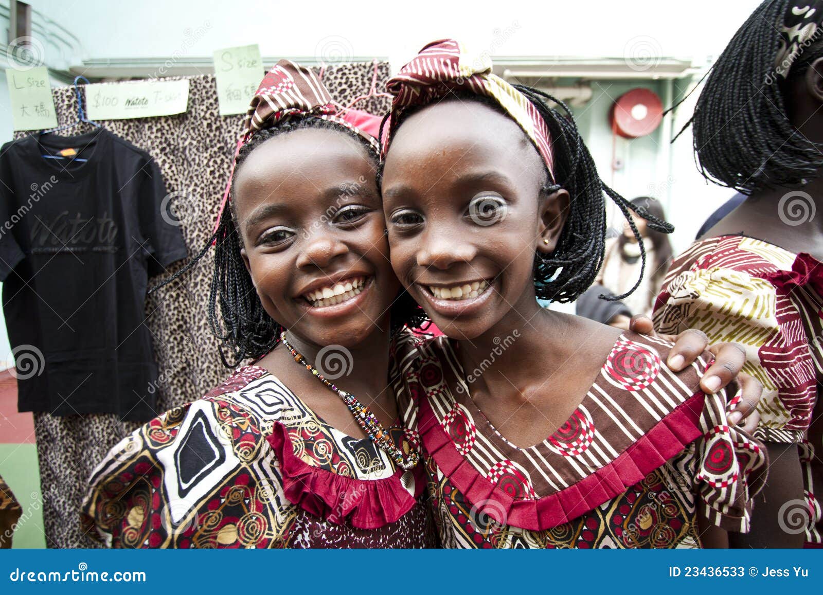 African Children Smiling Happily Editorial Stock Photo - Image of ...