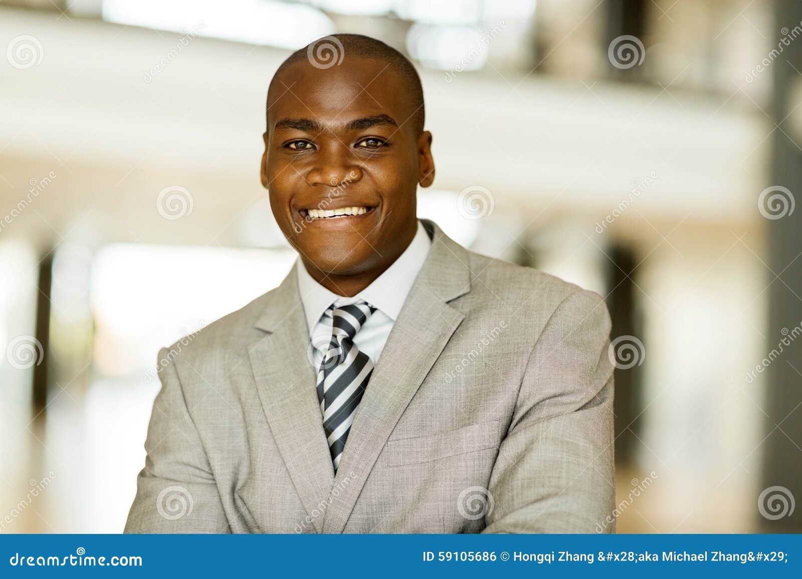 African corporate worker stock photo. Image of model - 59105686