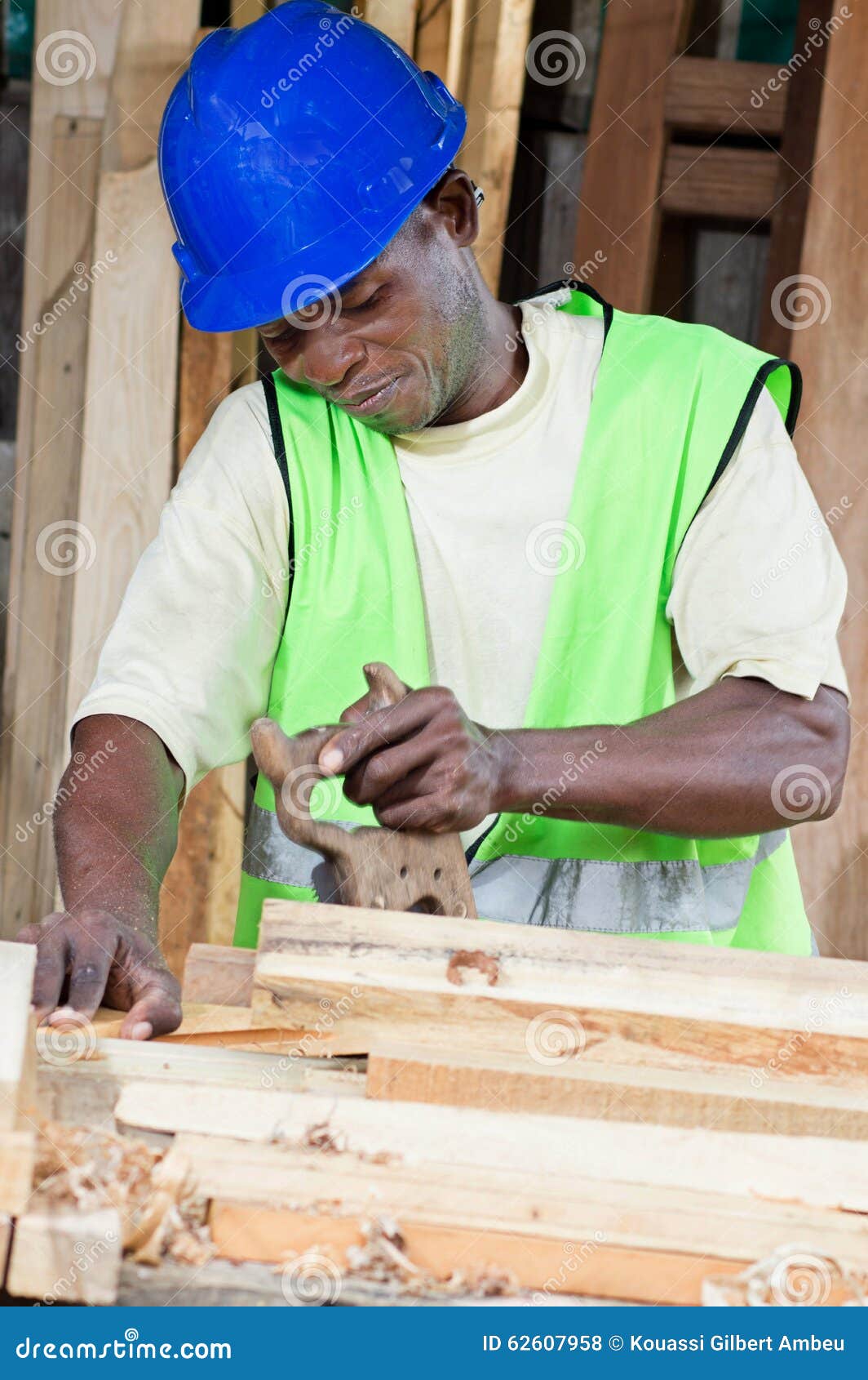 African crafts. stock photo. Image of sawed, carpenter - 62607958