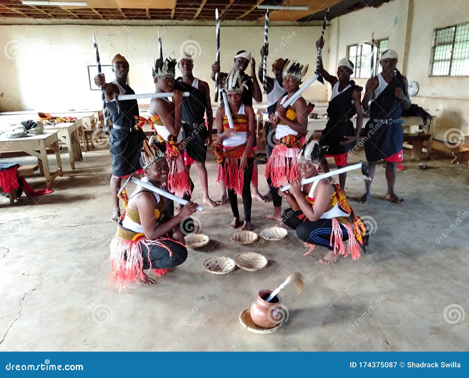 African Dancer from Tanzania Editorial Photography - Image of ...