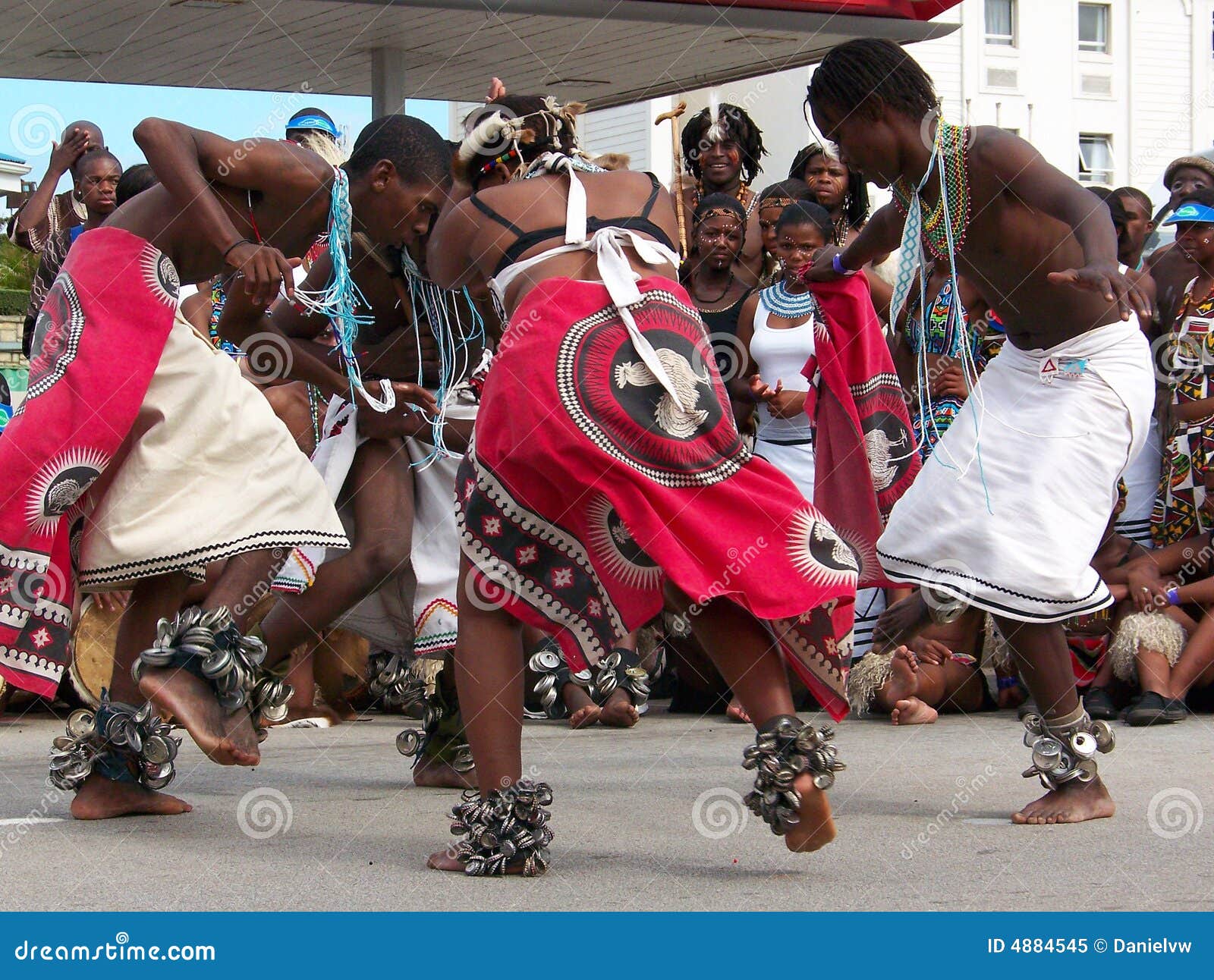 African Dancers Perform for Crowds at Ironman Editorial Image - Image ...