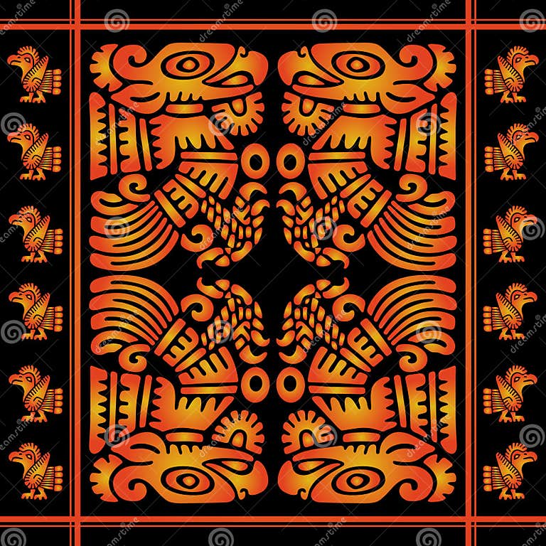 African decorative pattern stock vector. Illustration of sketch - 21976236