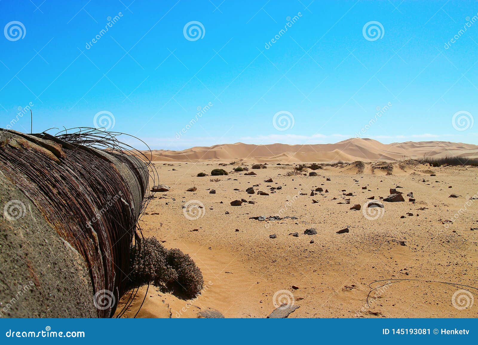 African Desert Pollution, Namibia Stock Image - Image of colorful ...