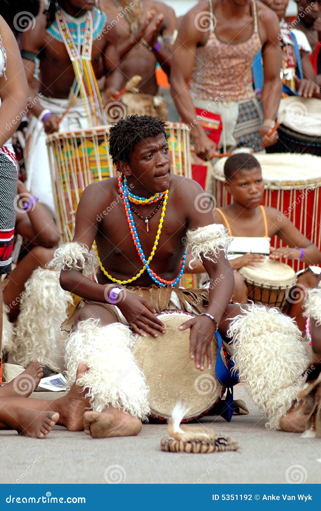 African drummer editorial photography. Image of ethnic - 5351192