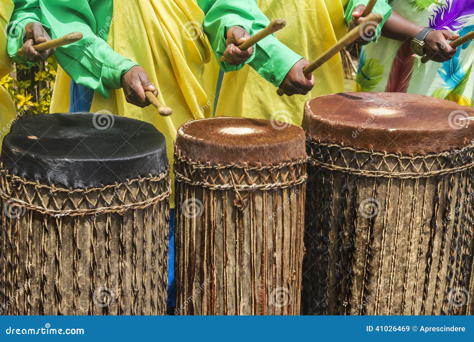African drummers stock image. Image of cultural, head - 41026469