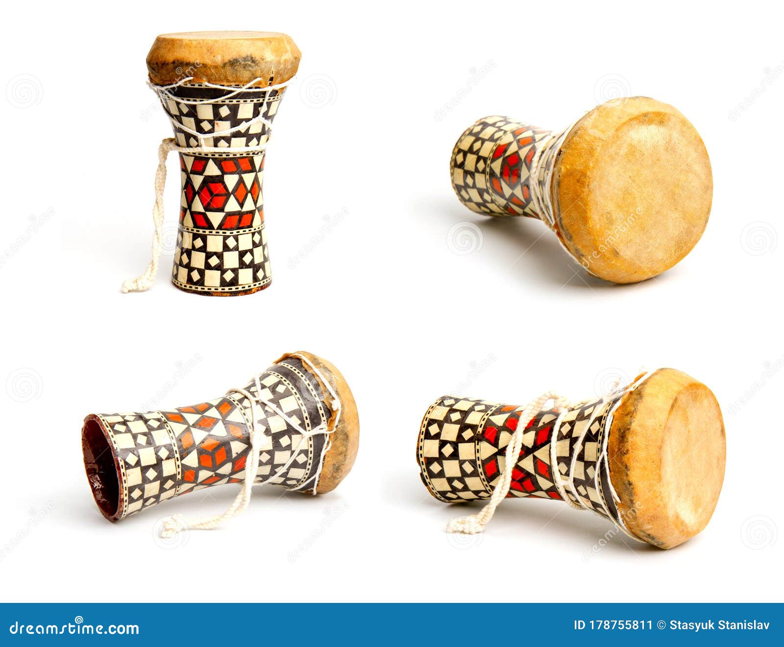 African drums set stock image. Image of color, music - 178755811