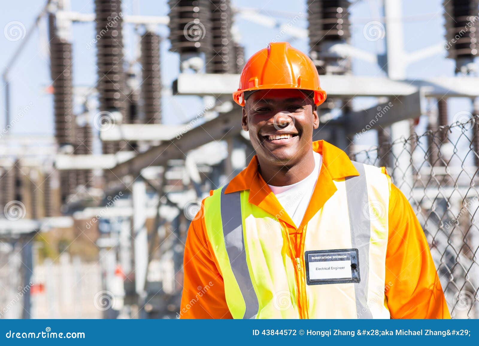 African Electrical Engineer Stock Photo - Image of facility, looking ...