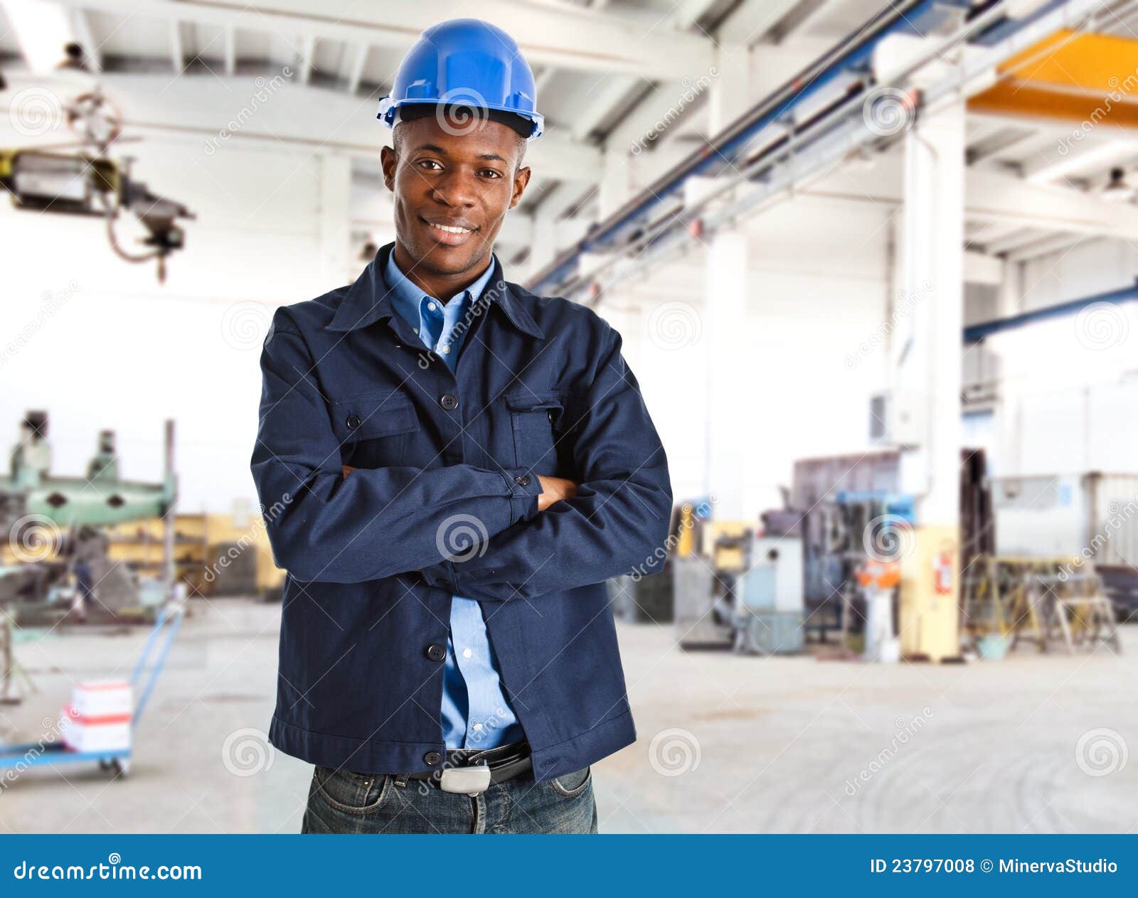 African engineer stock photo. Image of person, industry - 23797008