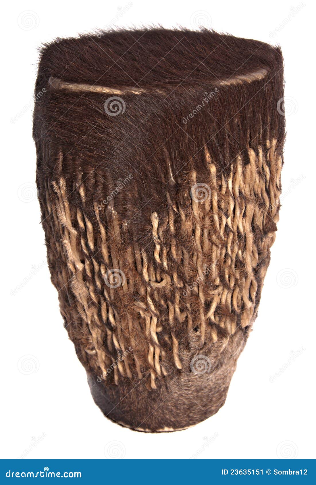 African ethnic drum stock image. Image of handmade, drums - 23635151