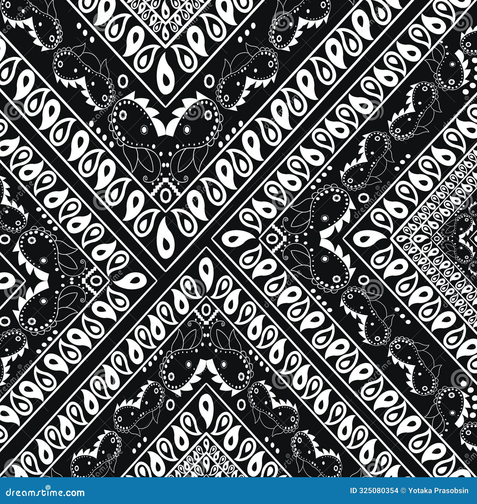 African Ethnic Fabric Pattern: Reflecting Spirit and Sensitivity with a ...