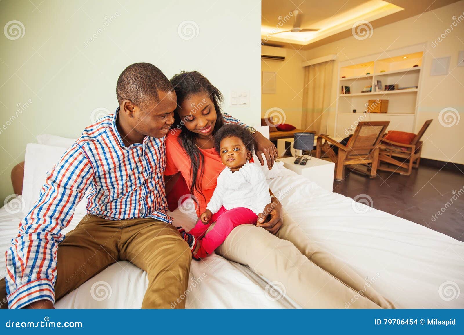 African family at home stock photo. Image of office, business - 79706454