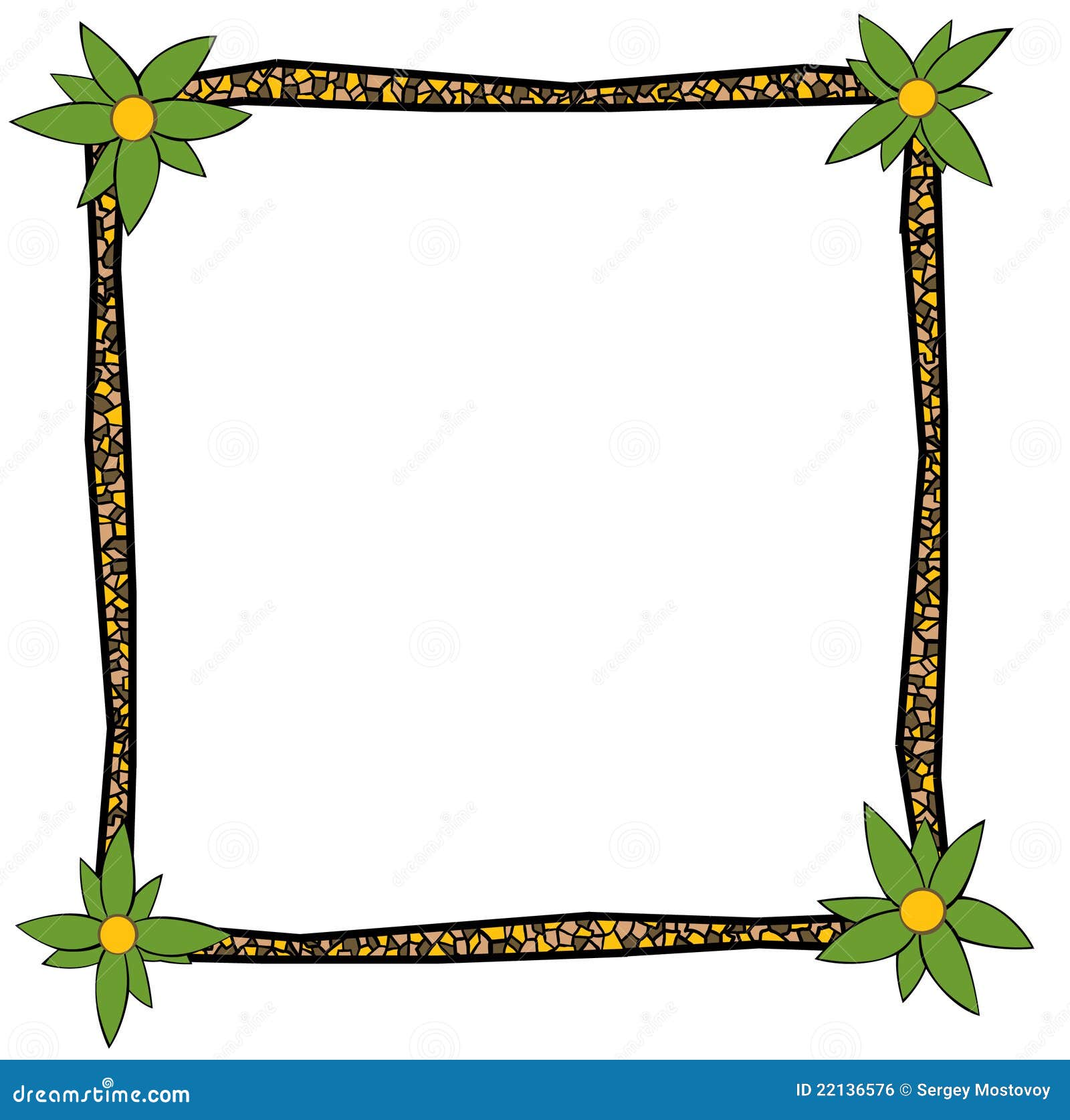 African Frame Royalty Free Stock Image - Image: 22136576