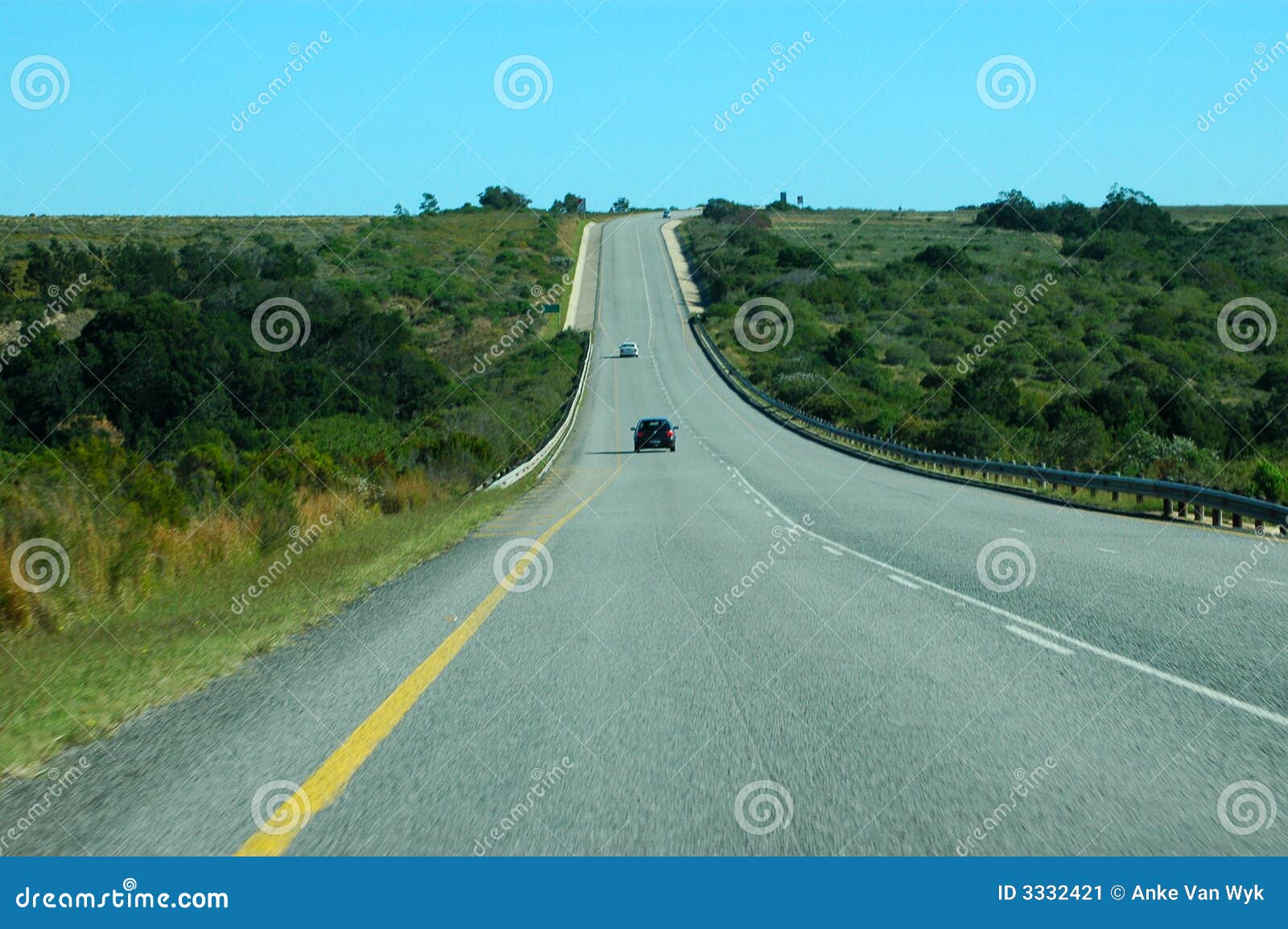 Road Trip on African National Freeway Stock Image - Image of road, cars ...