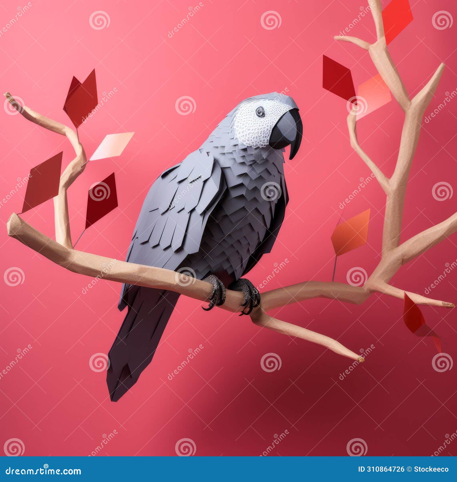 Minimalist Pop Art Perch: Hyper-detailed Illustration With A Fantastic ...