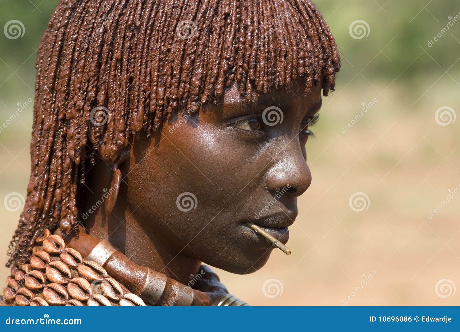 African Hamar Woman editorial photo. Image of ethiopia - 10696086