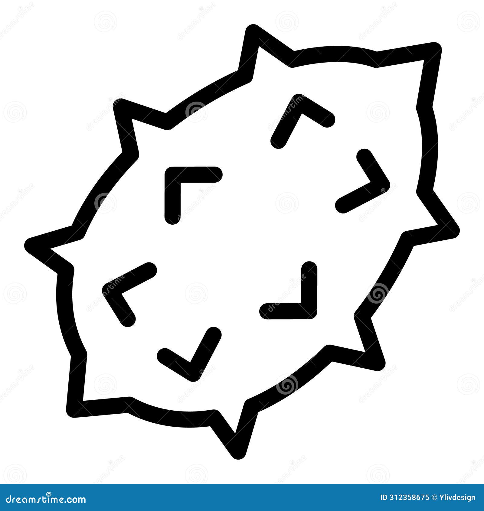 African Horned Cucumber Icon Outline Vector. Exotic Kiwano Stock Vector ... African Horned Cucumber Icon Outline Vector. Exotic Kiwano Stock Vector ...