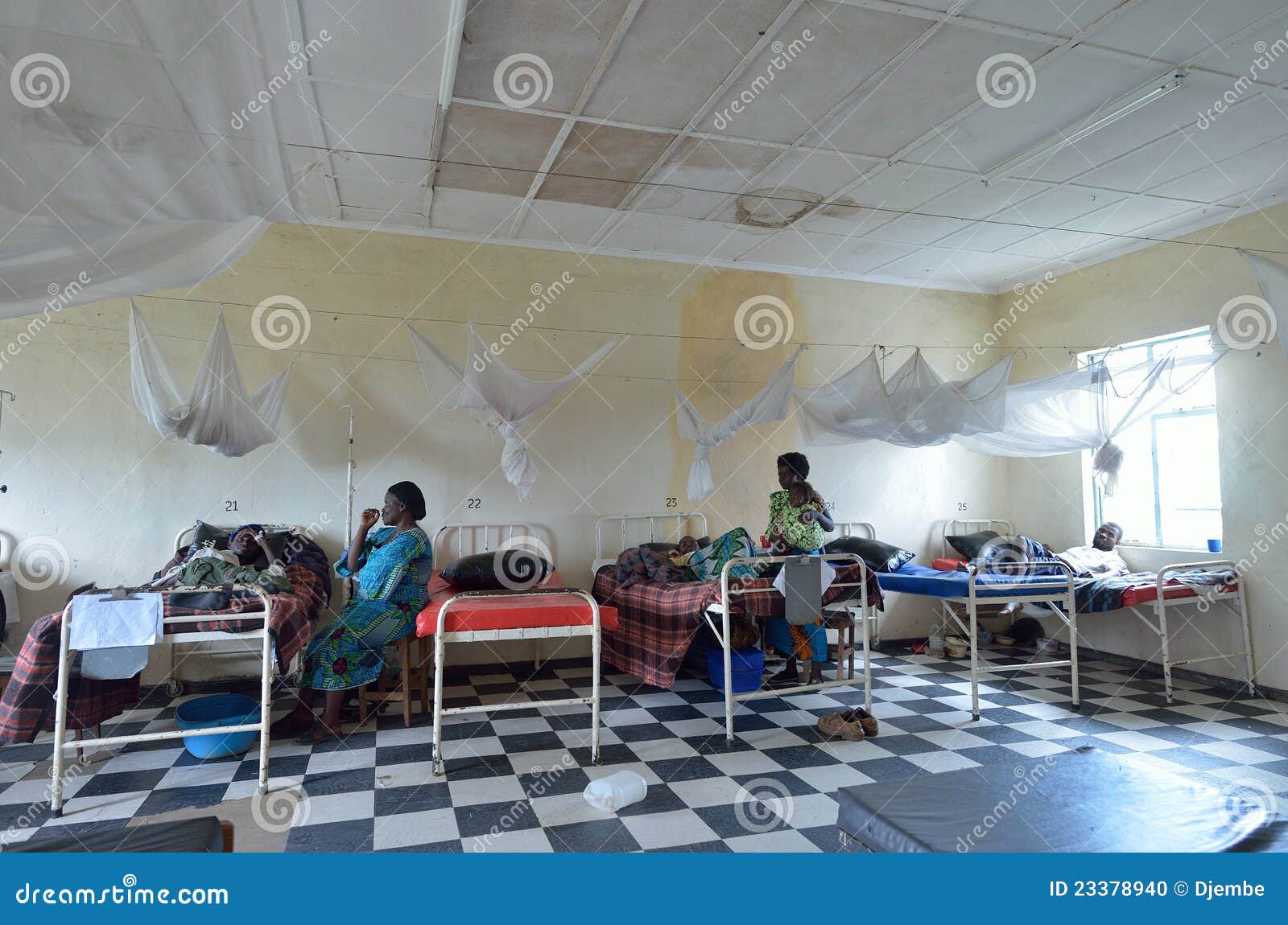 African hospital editorial image. Image of africans, africa - 23378940