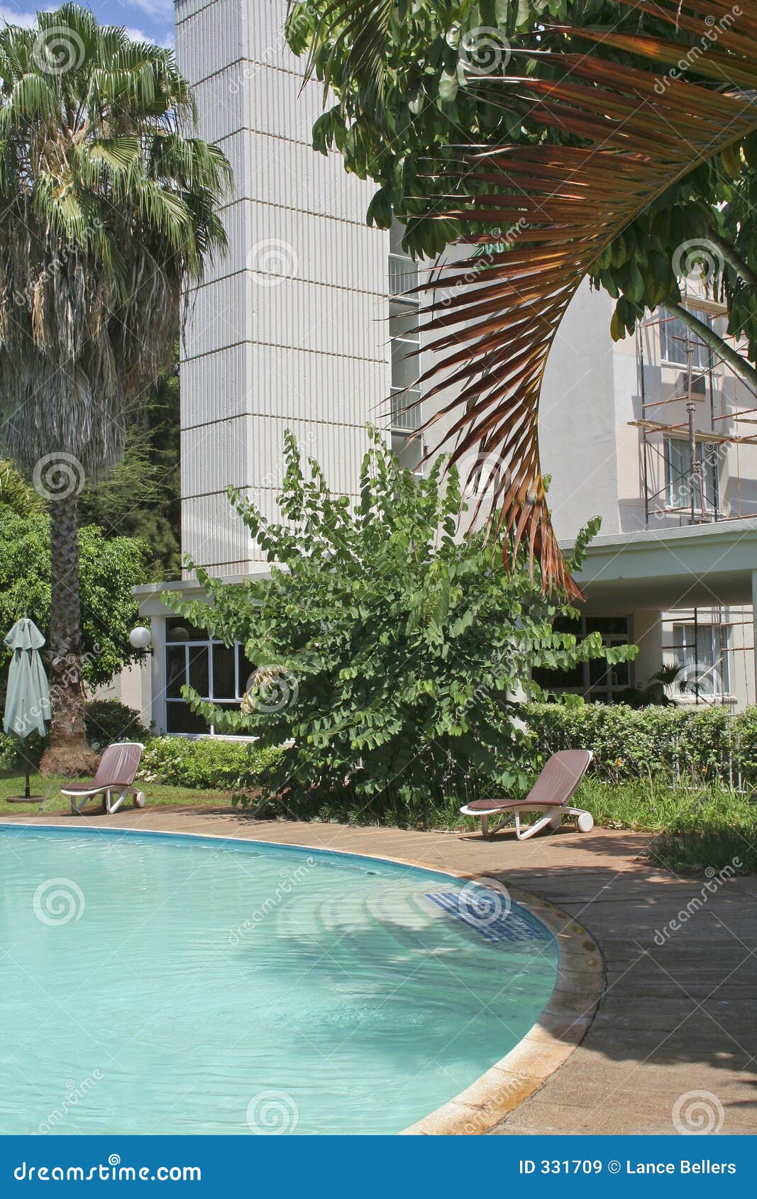 African hotel stock image. Image of swim, accommodation - 331709