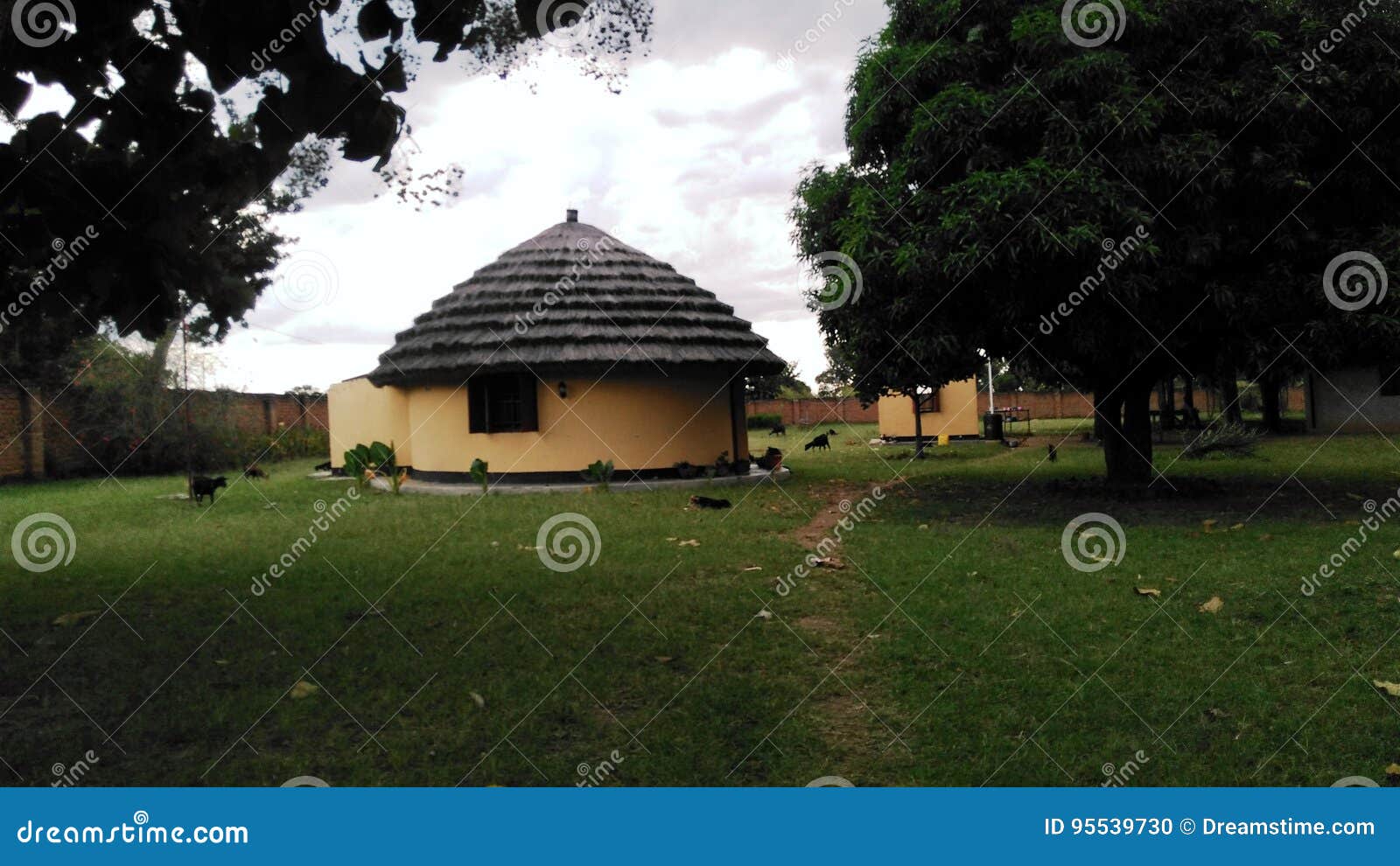 African House stock photo. Image of acholi, homes, house - 95539730