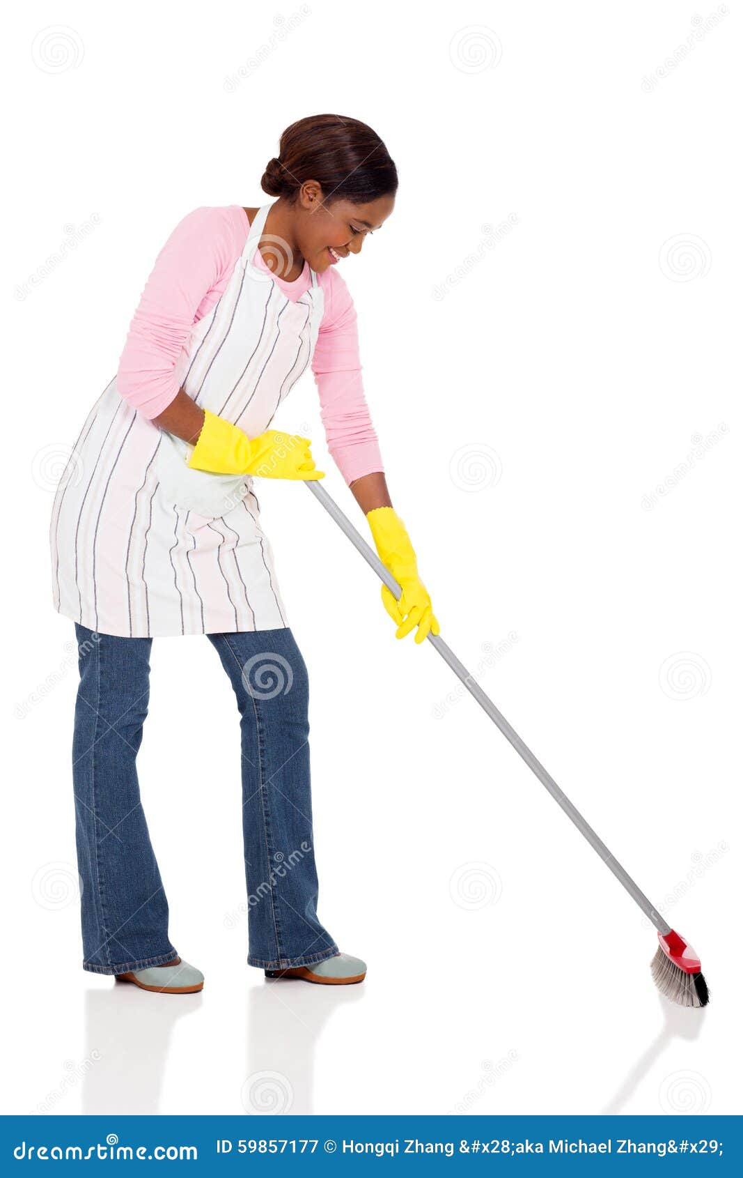 African Housewife Sweeping Stock Photos - Free & Royalty-Free Stock ...