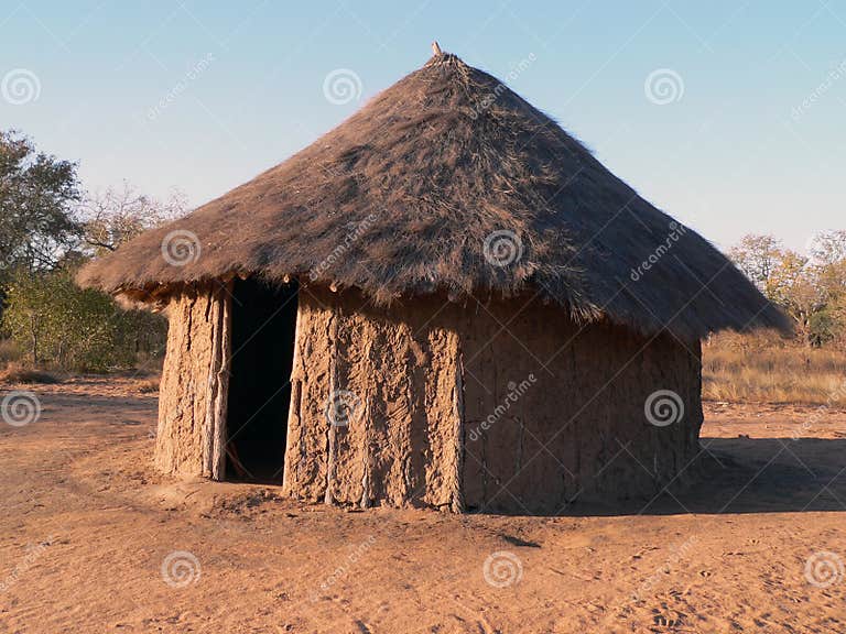 African Hut stock photo. Image of straw, village, travel - 10659326