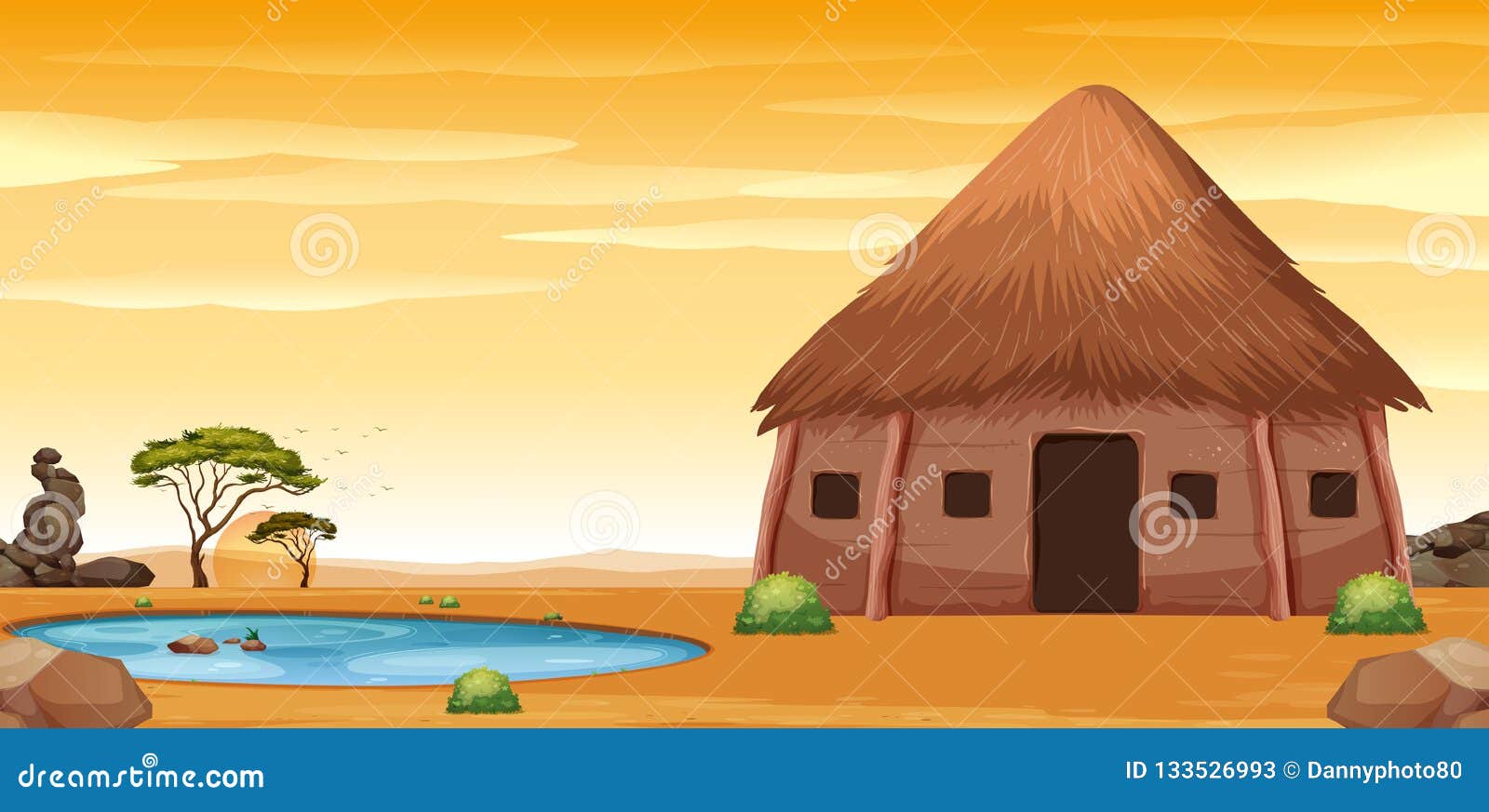 Hut Cartoons, Illustrations & Vector Stock Images - 24070 Pictures to ...