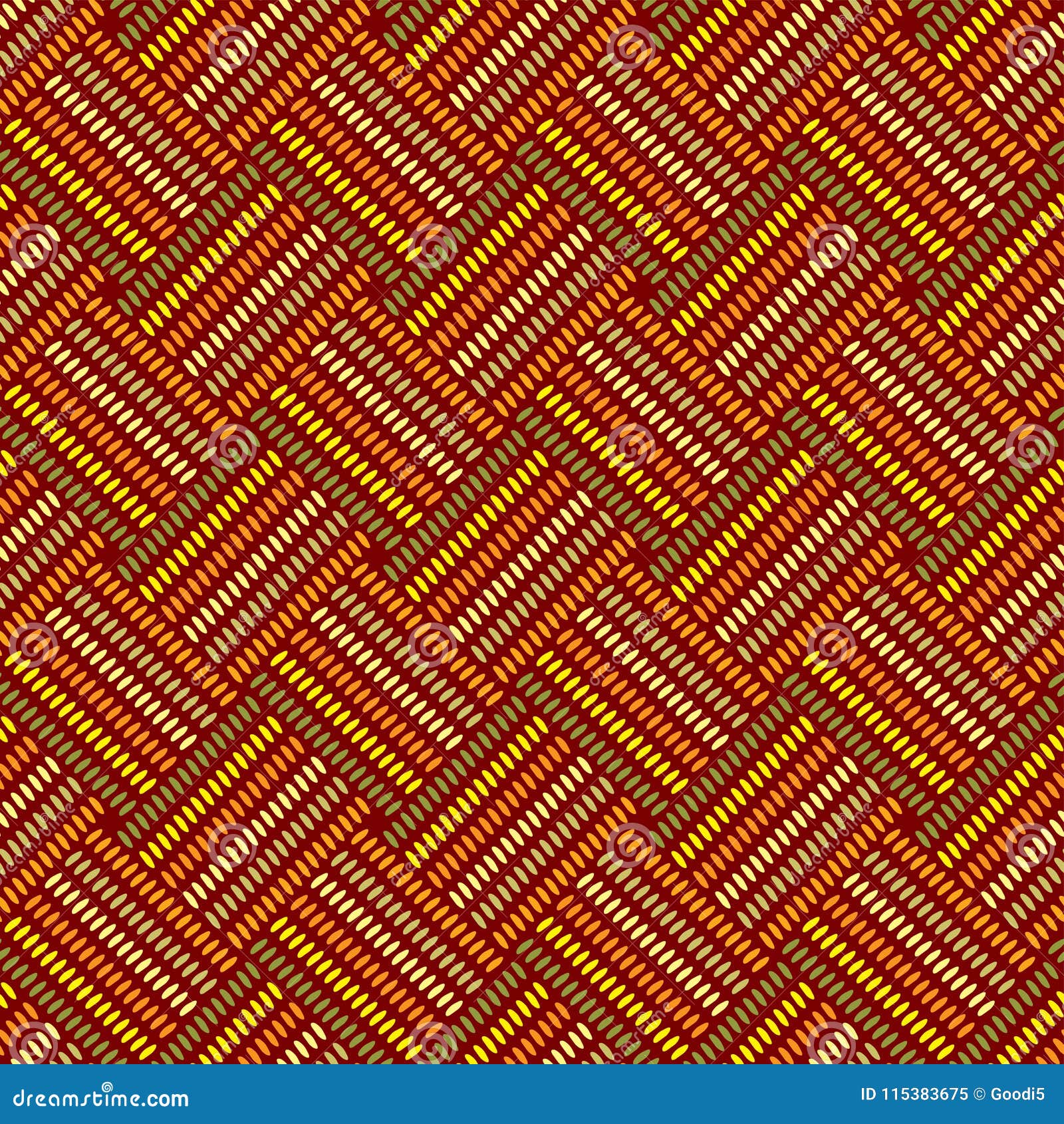 African Interwoven Pattern stock illustration. Illustration of artistic ...