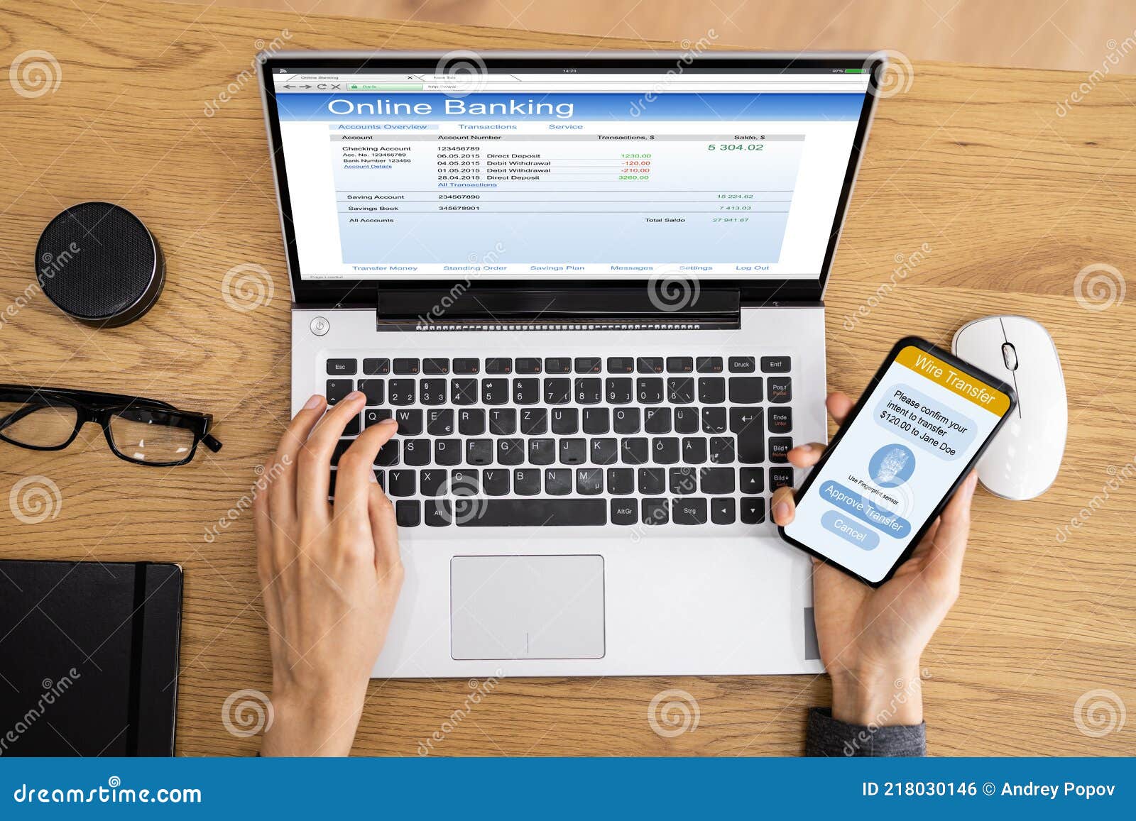 African Lady Using Online Banking App Stock Photo - Image of factor ...