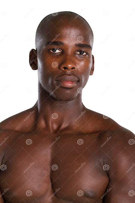 African male bodybuilder stock photo. Image of human - 18620876