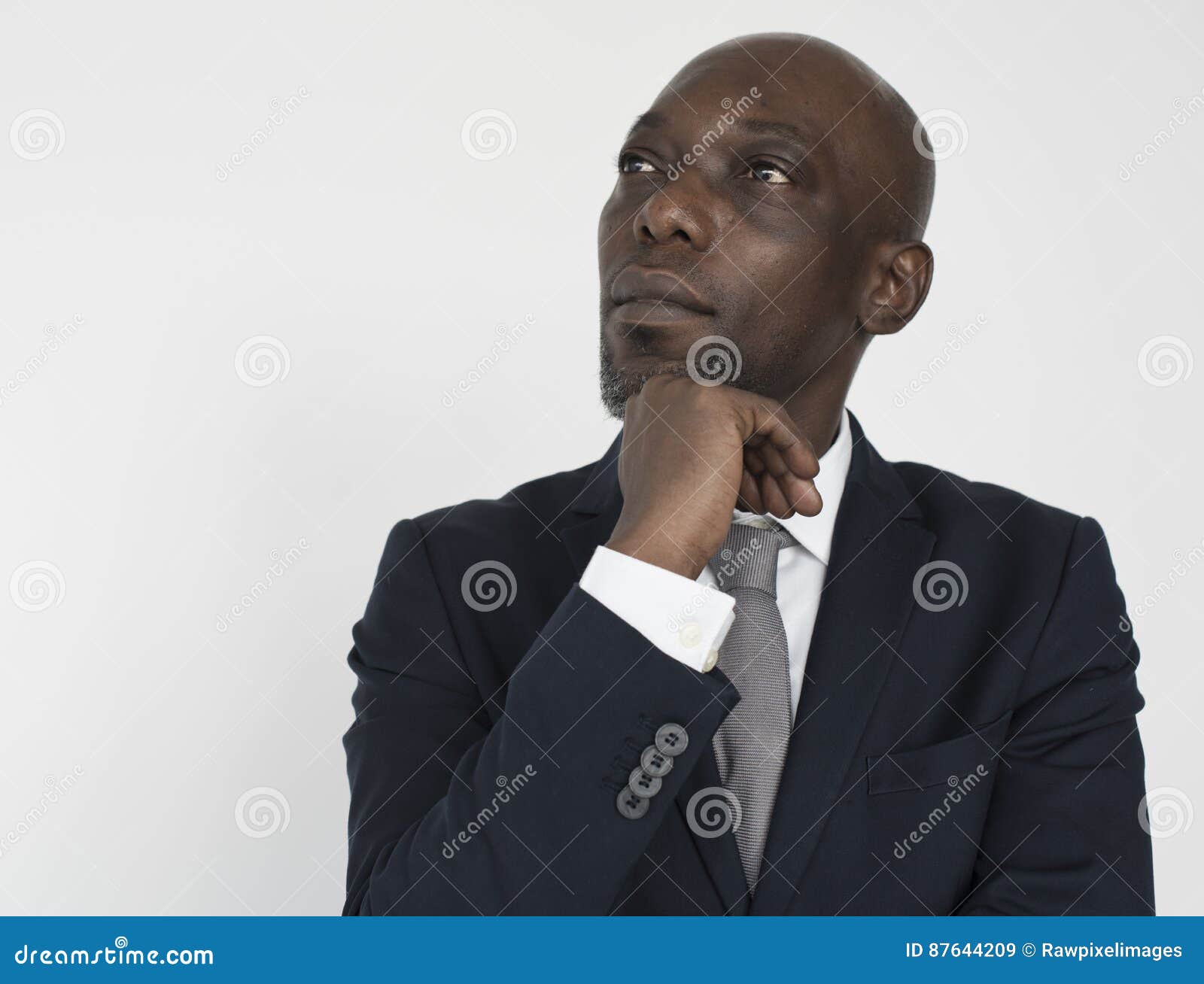 African Male Serious Look Concept Stock Image - Image of office ...