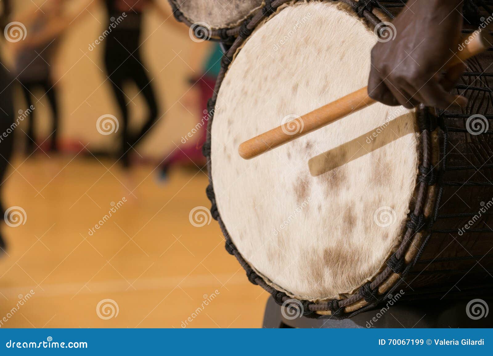 African man playing drum stock image. Image of spare - 70067199