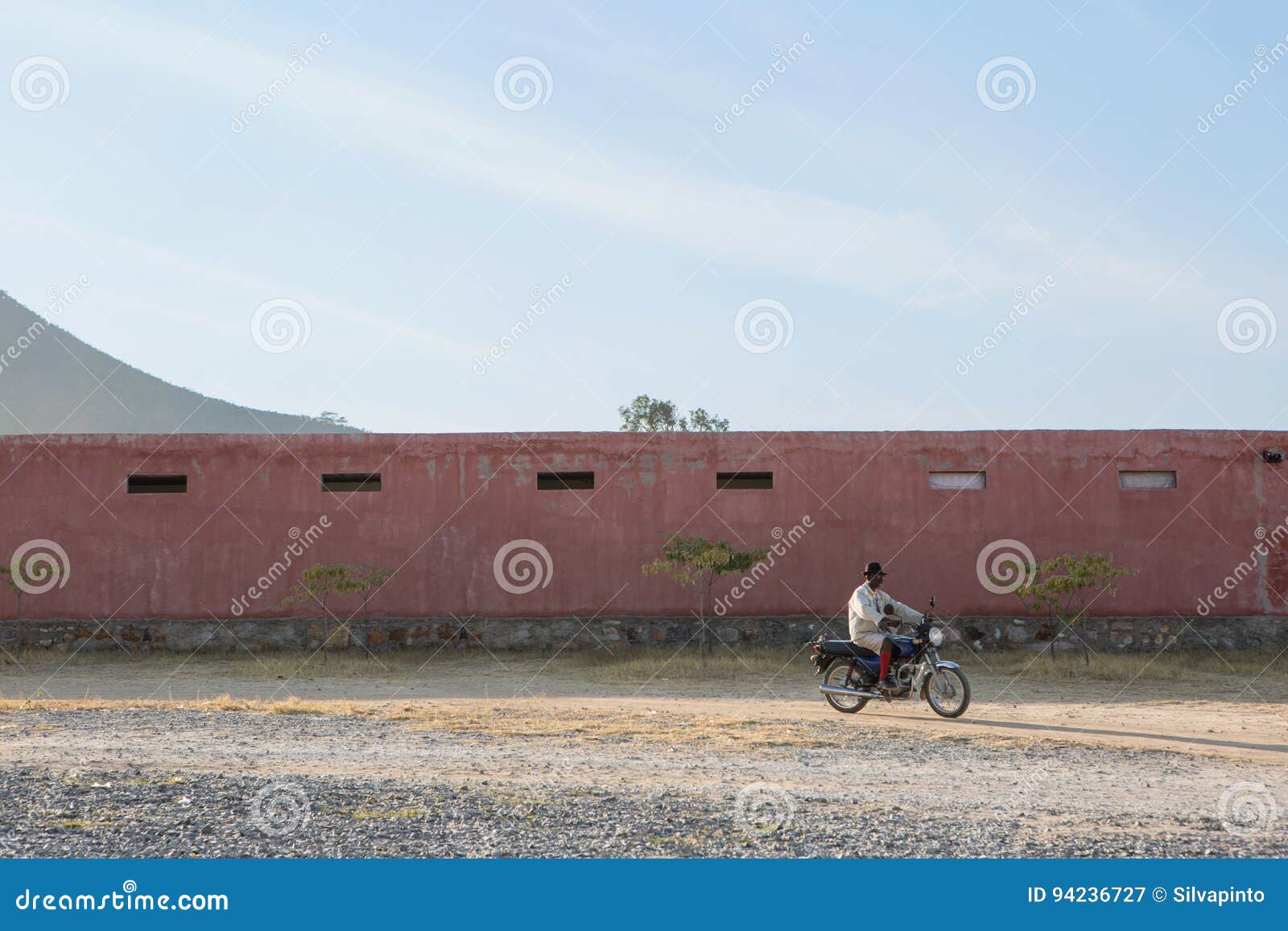 African Man Riding a Motorcycle Editorial Photography - Image of ...
