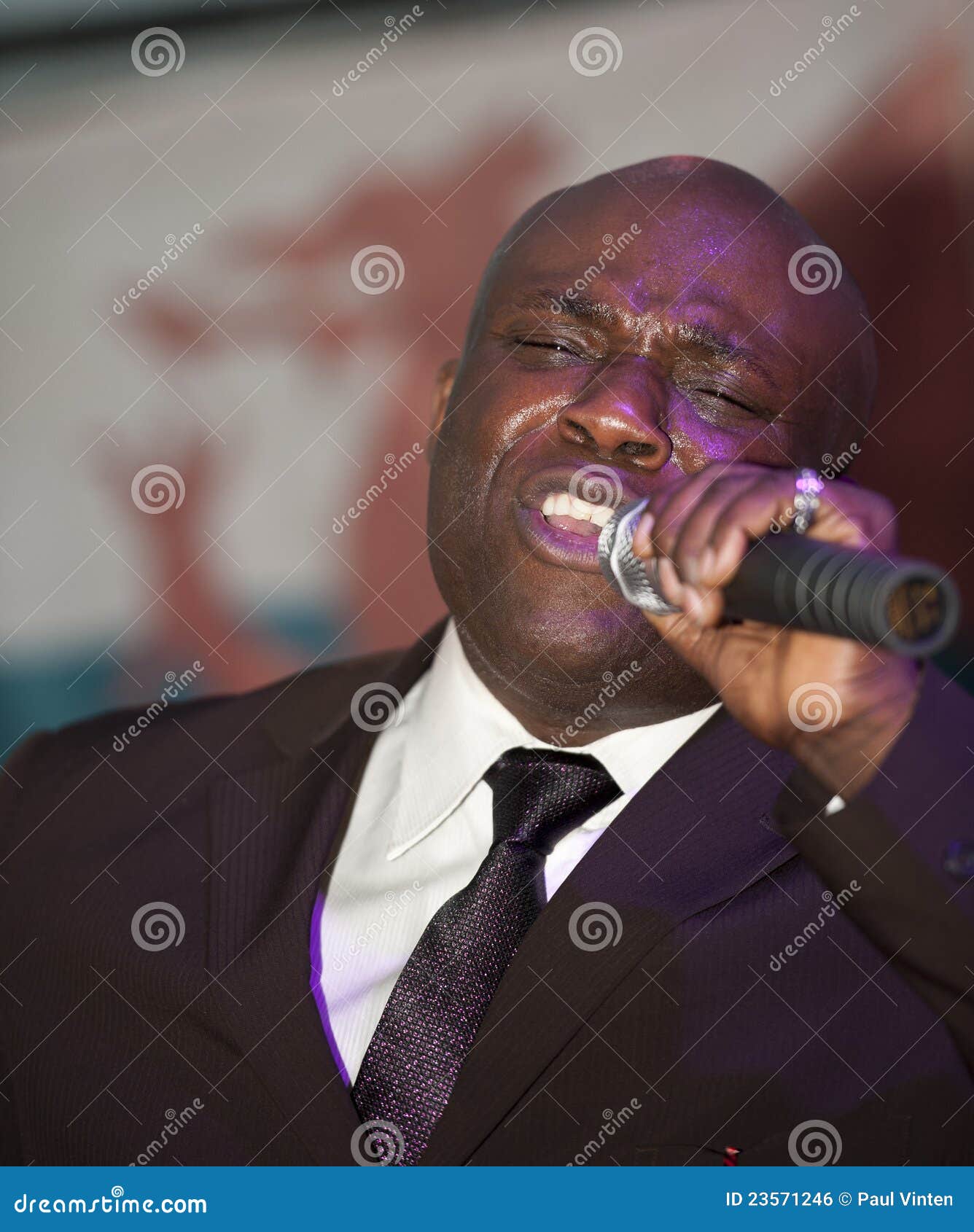 African man singing live stock photo. Image of live, soul - 23571246
