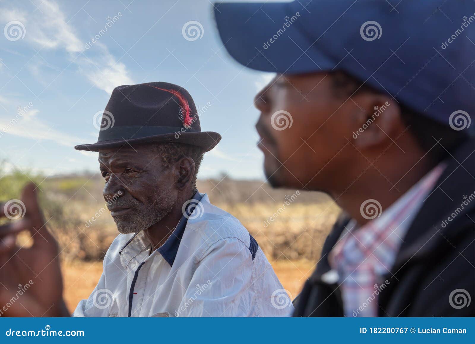 African man talking stock image. Image of needy, poor - 182200767