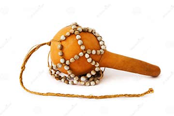 African maraca stock image. Image of traditional, white - 8243717