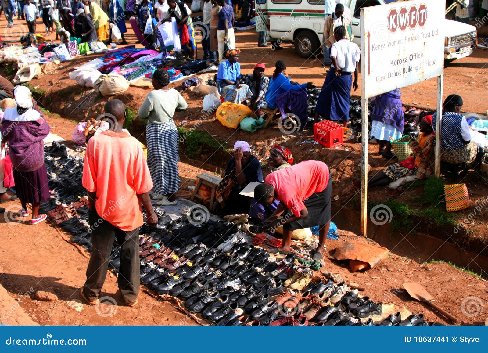 African market editorial photo. Image of africa, gabon - 10637441