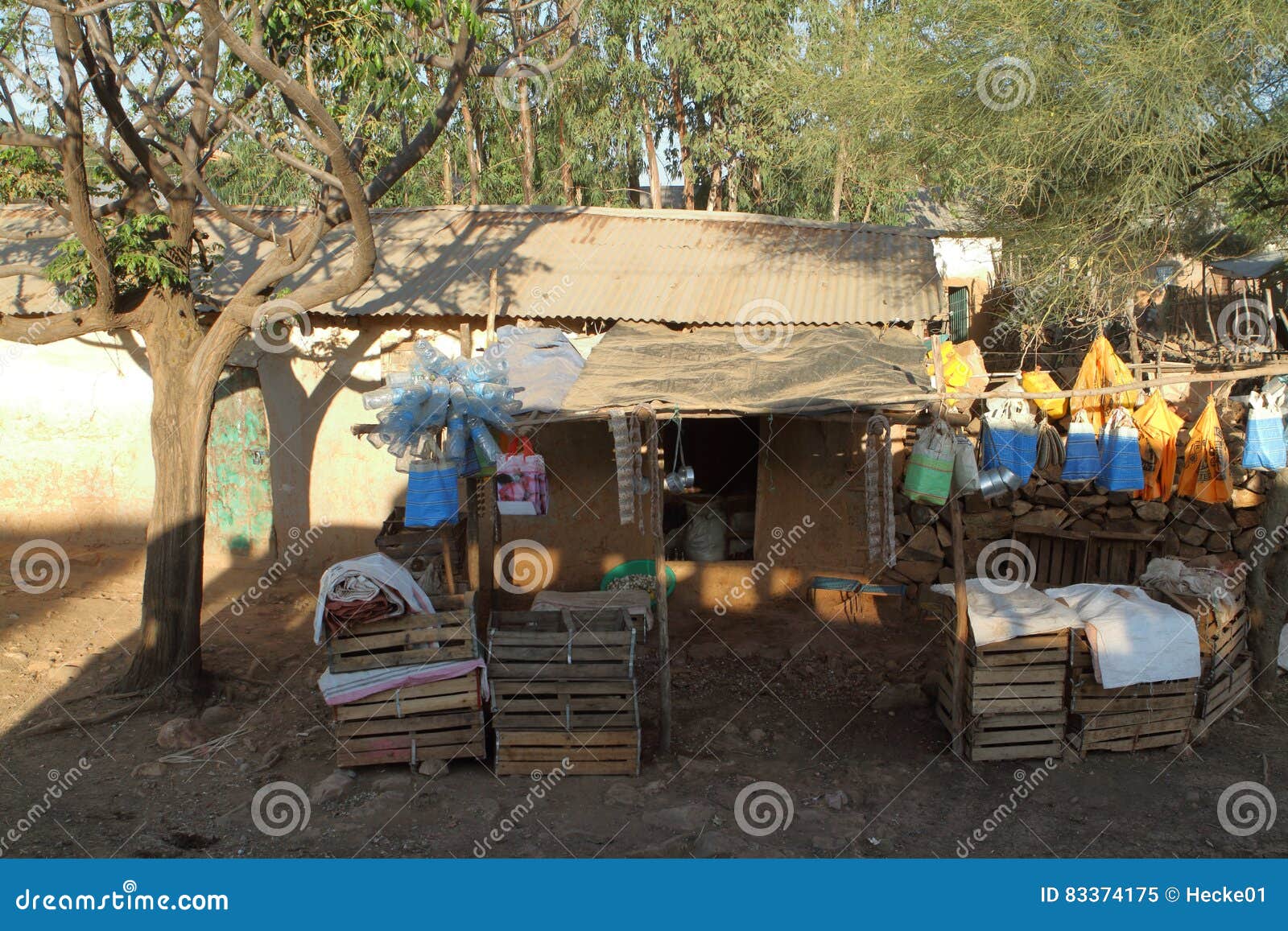 African Market of Debark in Ethiopia Editorial Image - Image of debarq ...