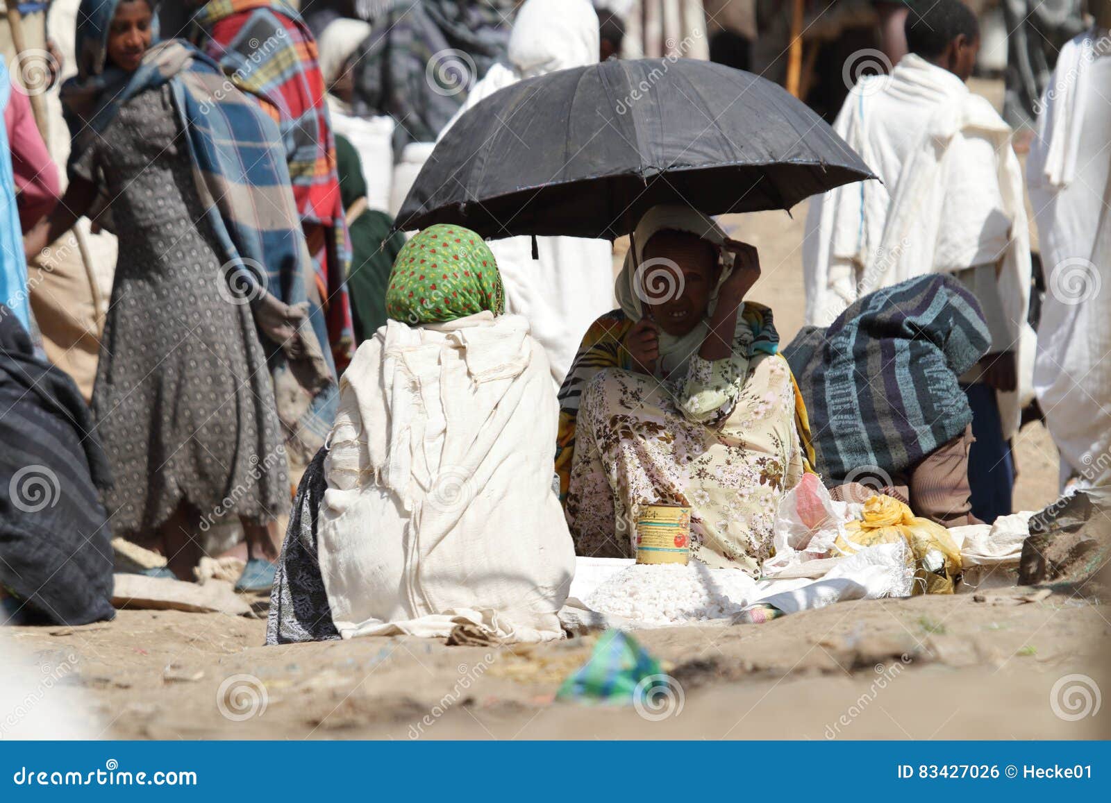 African Market of Debark in Ethiopia Editorial Photo - Image of east ...