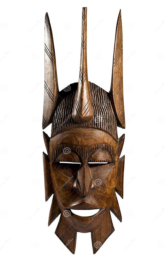 African mask stock image. Image of mystery, doll, culture - 10450433
