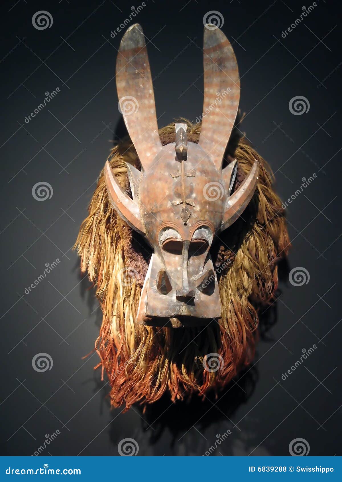 African mask stock photo. Image of figure, museum, african - 6839288