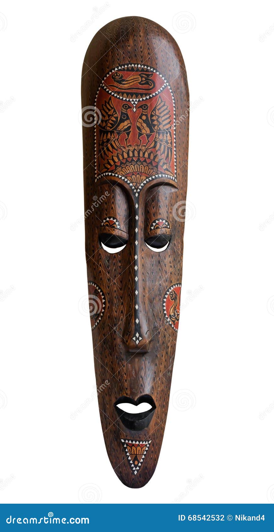 African mask stock photo. Image of background, mask, belief - 68542532