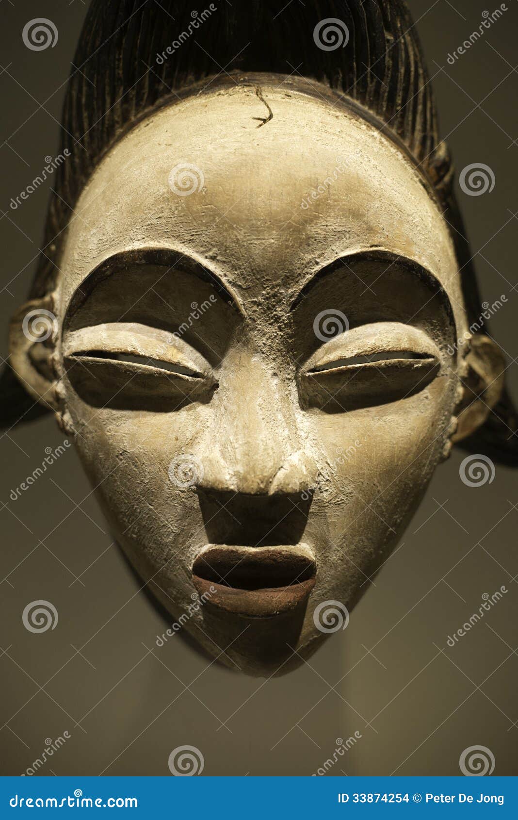 African mask stock photo. Image of hand, mystic, collection - 33874254