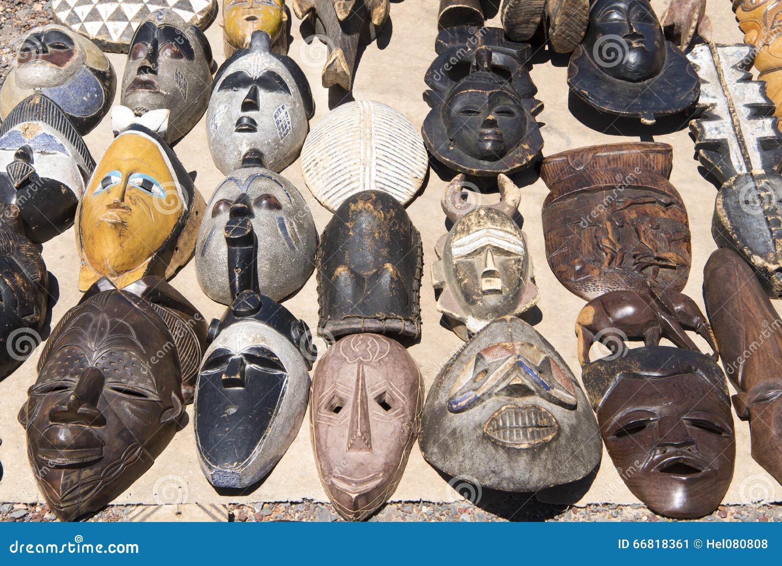 African Masks Royalty-Free Stock Image | CartoonDealer.com #58321690