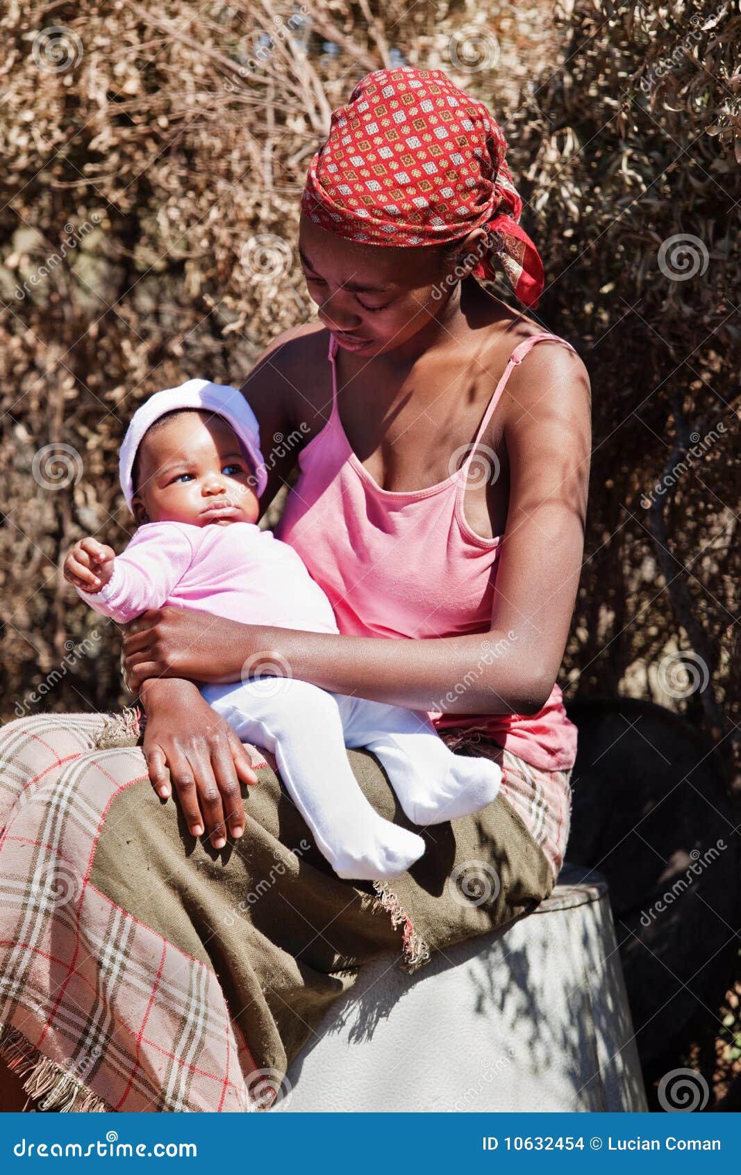 African mother stock photo. Image of childhood, baby - 10632454