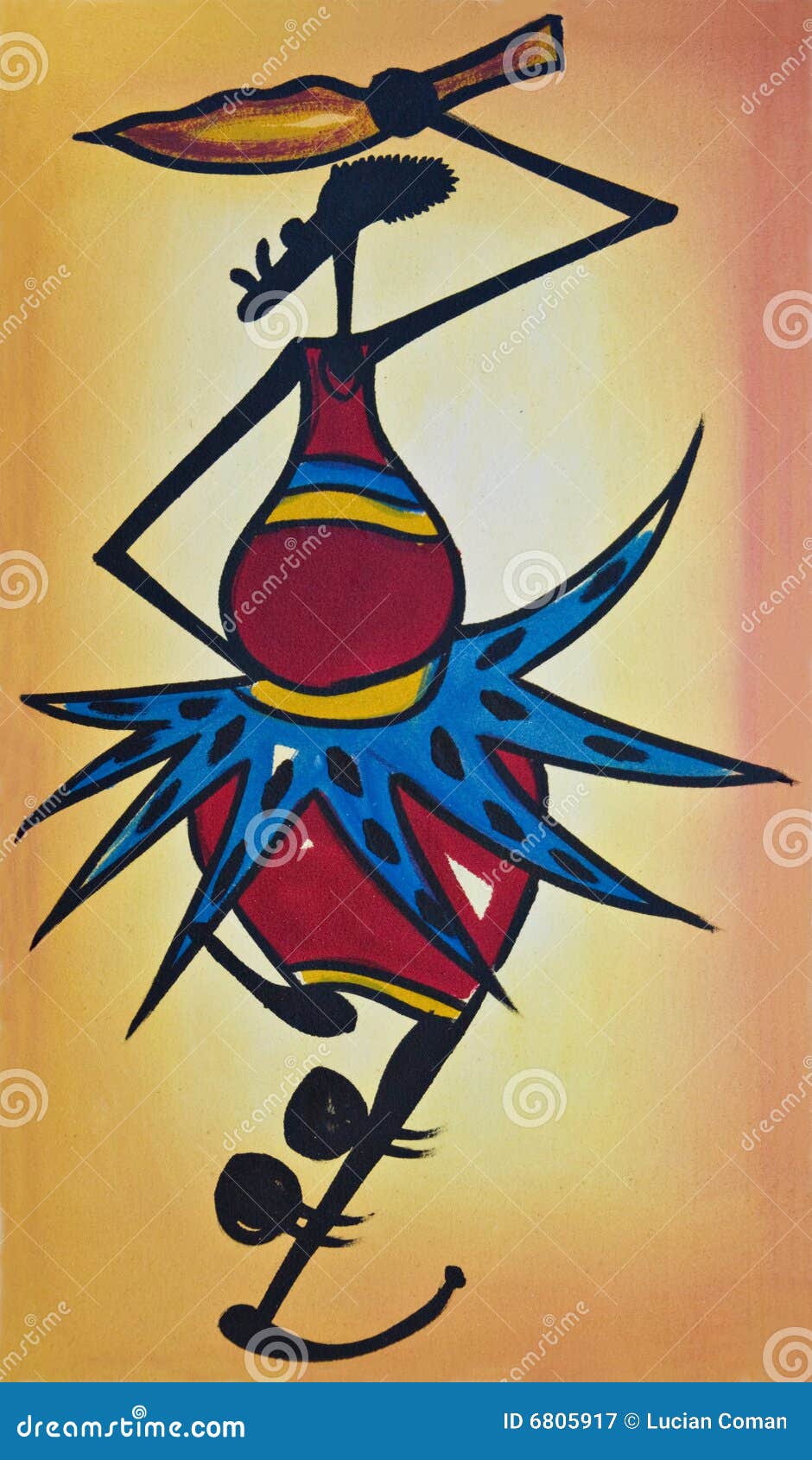 African Motif On Textile Royalty-Free Stock Photo | CartoonDealer.com ...